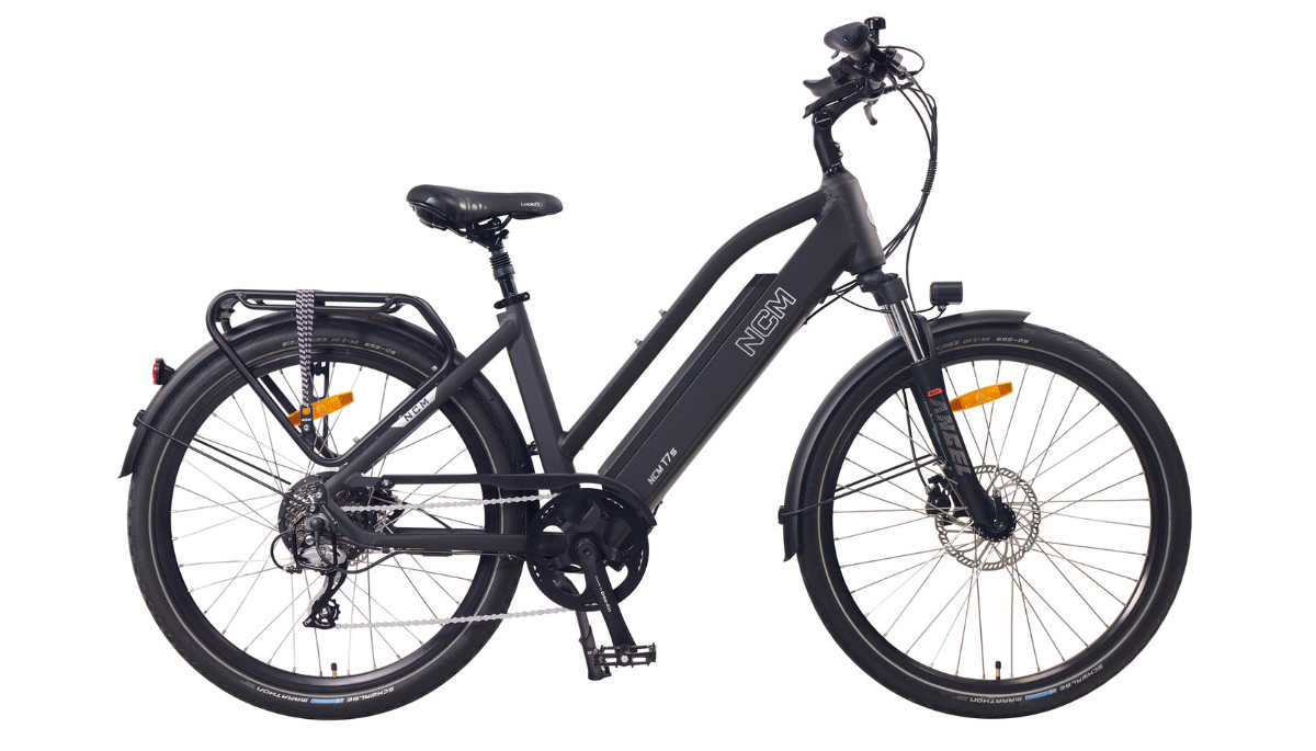NCM T7s Step Thru Trekking E-Bike – Woy Woy Cycles